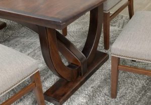 Jefferson Table - solid wood modern extending table - CCF