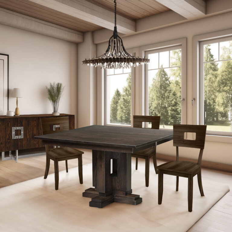 Alexis Table - modern square dining table